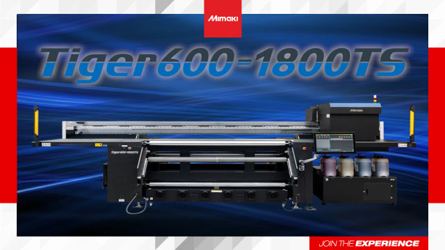 Tiger600-1800TS Teaser Video - Mimaki Europe